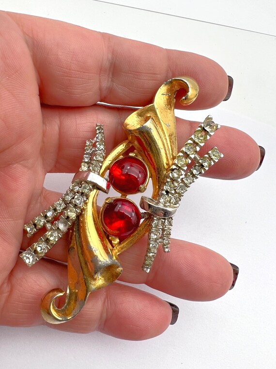 1940s Rare Reinad Pat.Pend.Extravagant design with cl… - Gem