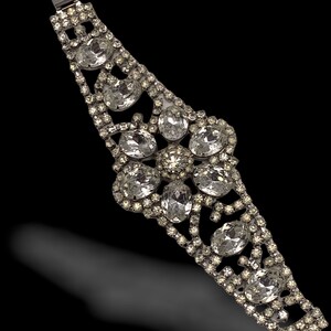 Showy and Bold Dominique by Dominic Detoro Diamante Bracelet ...