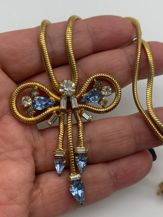GORGEOUS rare PARURE 1940s Vintage by Leo Glass - sa… - Gem