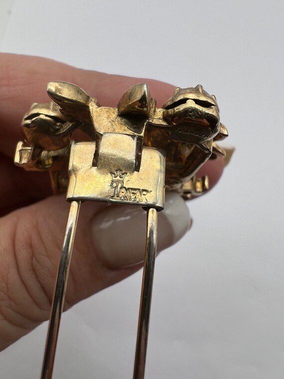 Trifari Alfred Philippe Regence Georgian Style Flower… - Gem