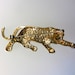 Stunning Crystals Panther Pin - High-end Quality Figural Feline Pin in ...