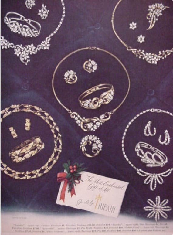 1952 Signed Trifari Alfred Philippe Design, Twinkle S… - Gem