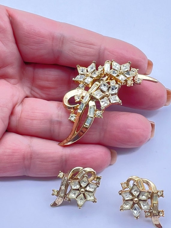 1952 Signed Trifari Alfred Philippe Design, Twinkle S… - Gem