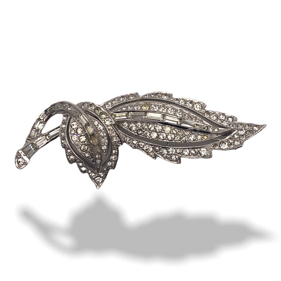 1957 Kramer Diamond Look collection Brooch - Amazing … - Gem