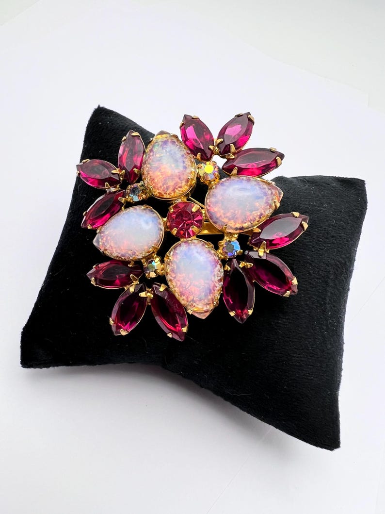 JULIANA Delizza and Elster Large "dragon Eye" Glass Cabochon Pink ...
