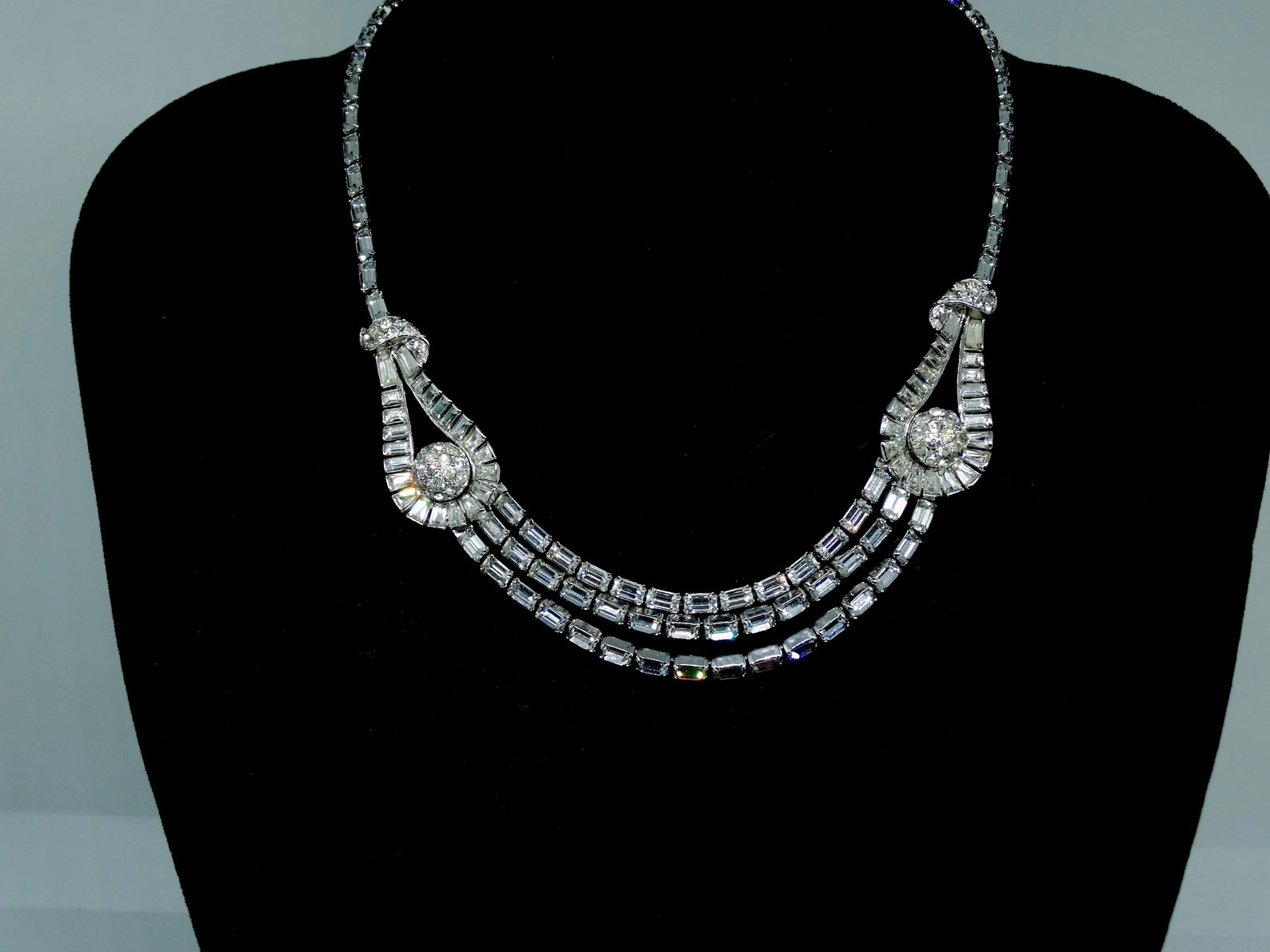 MAZER Bros. Exquisite Rare Necklace & Bracelet Set in Lustrous - Etsy