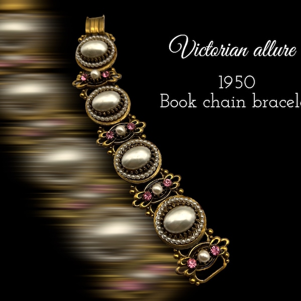 Victorian Bookchain - Etsy