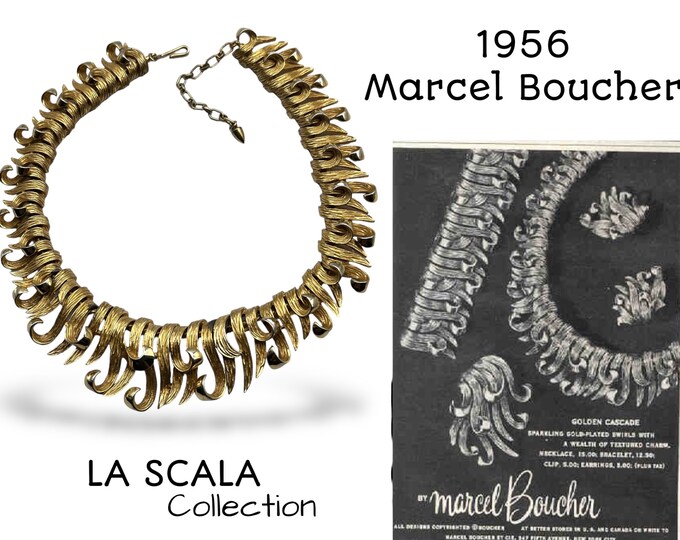 Vintage Marcel Boucher La Scala Collection 1956, Modern Textured ...