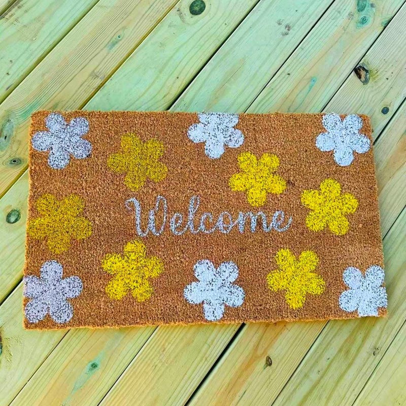 Painted Door Mats - Etsy