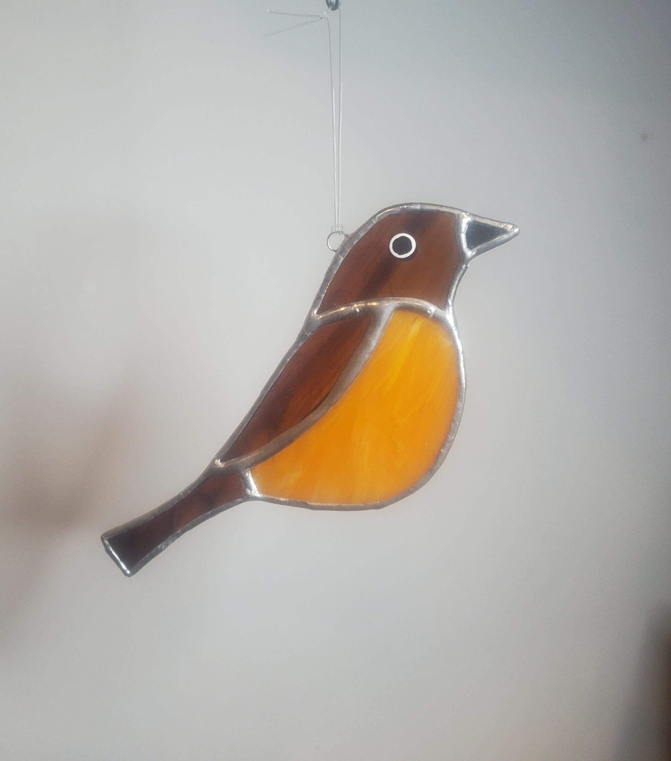 Robin Handmade Stained Glass - Etsy