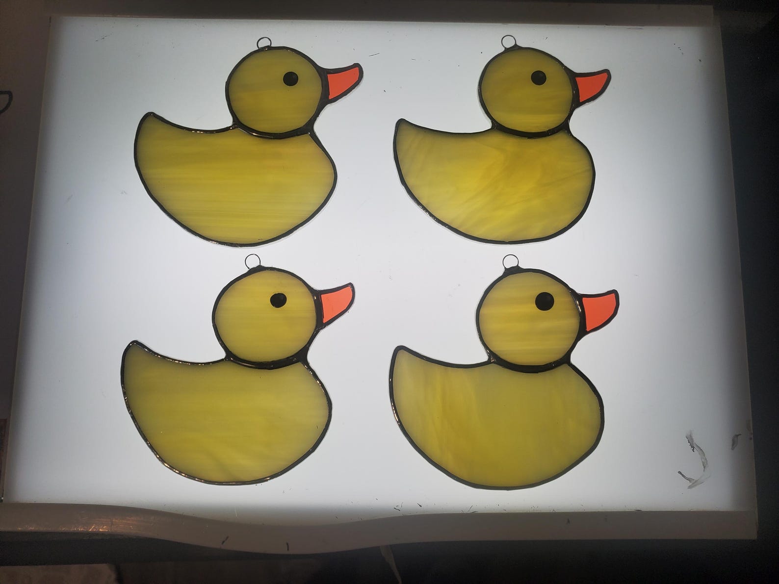 Rubber Ducky Handmade Stained Glass - Etsy