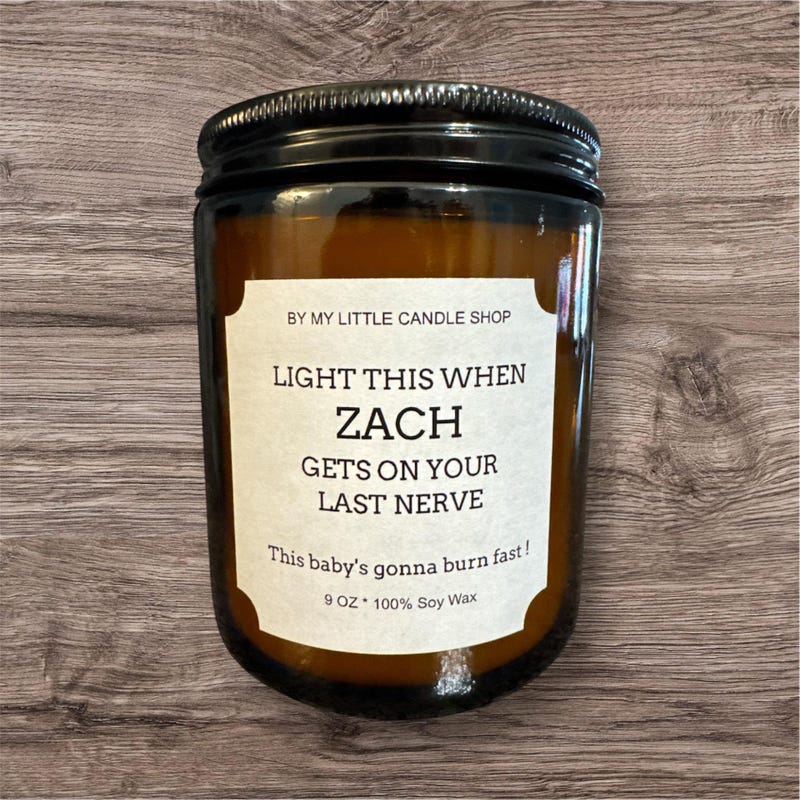 Brother Last Nerve Candle - Etsy