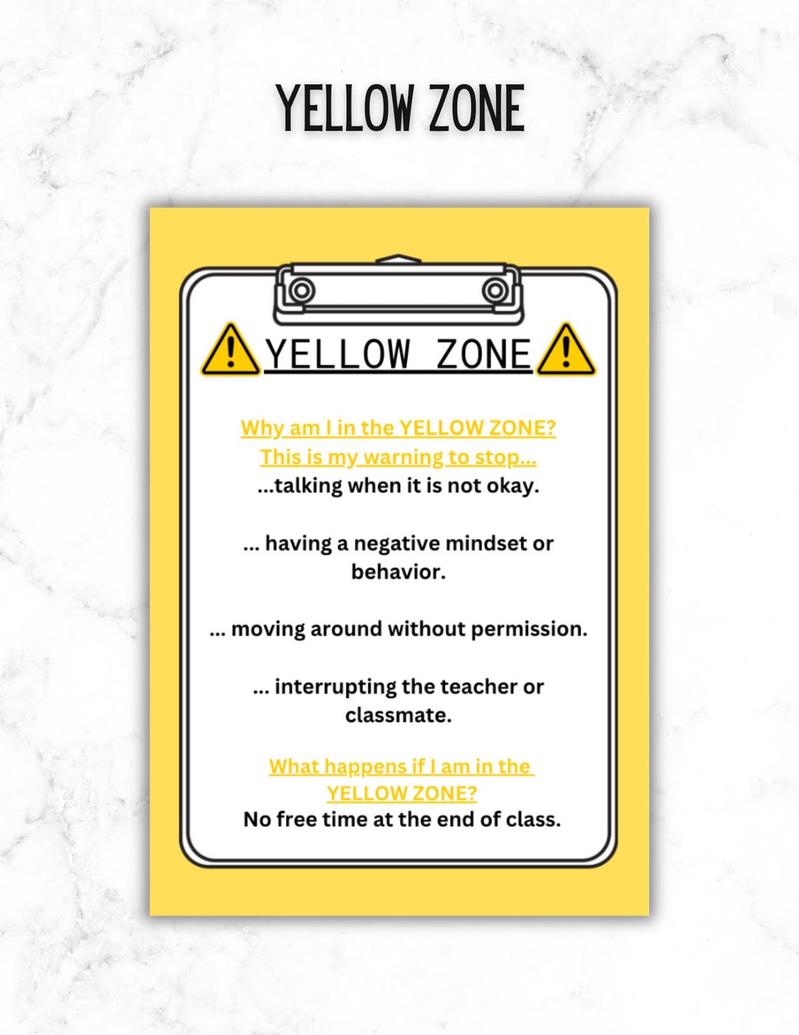 Elementary Classroom Stop Light Behavior Chart Incentive Posters Red ...