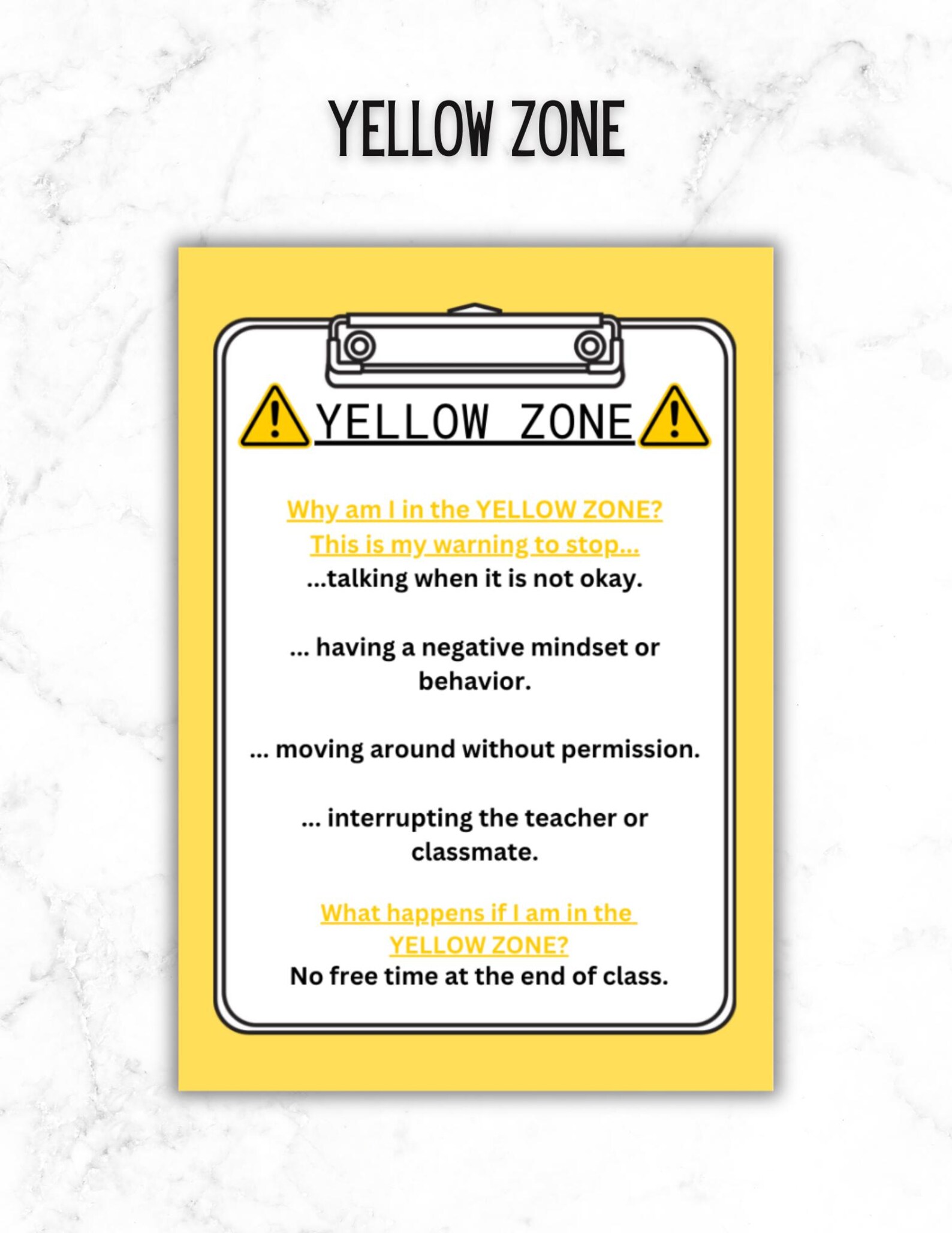 Elementary Classroom Stop Light Behavior Chart Incentive Posters Red ...