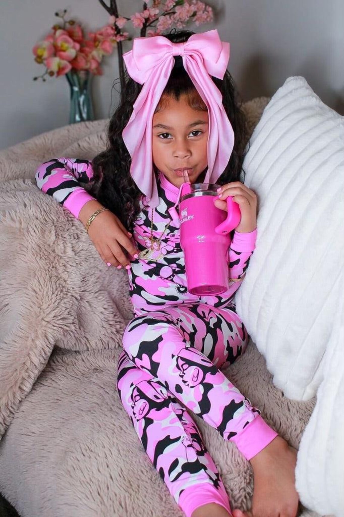 Pink Camo 2 Piece Lounge Set - Etsy