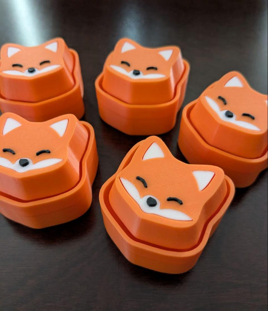 3D Printed Fox Fidget Clicker: Super Clicky Desktop Toy - Etsy