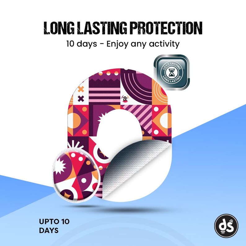 Dexcom G7 Waterproof Adhesive Patches– Dexstyles Funky World Design ...