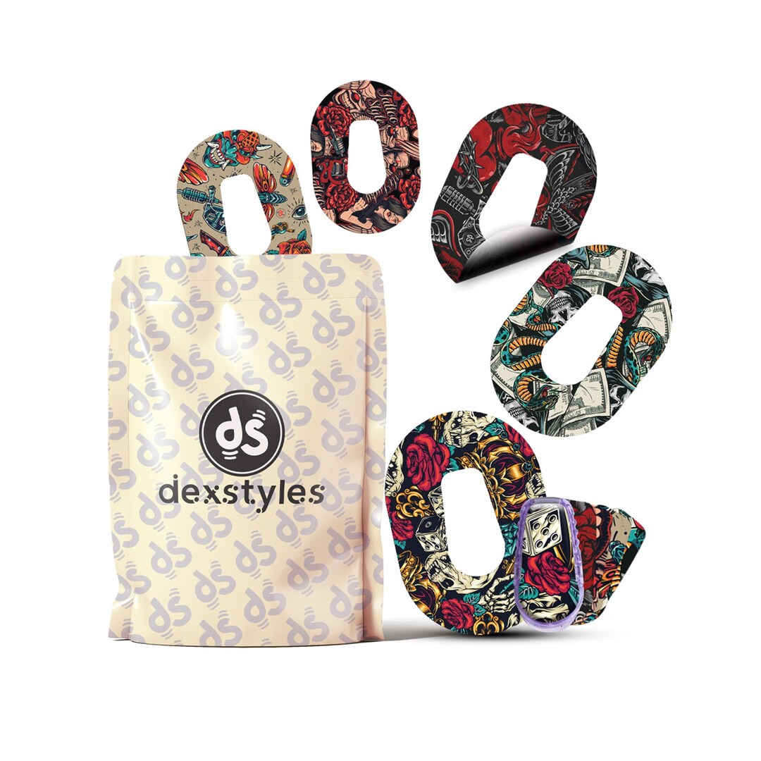 Dexcom G6 Mini Waterproof Adhesive Patches – Dexstyles Tatto Tribe ...