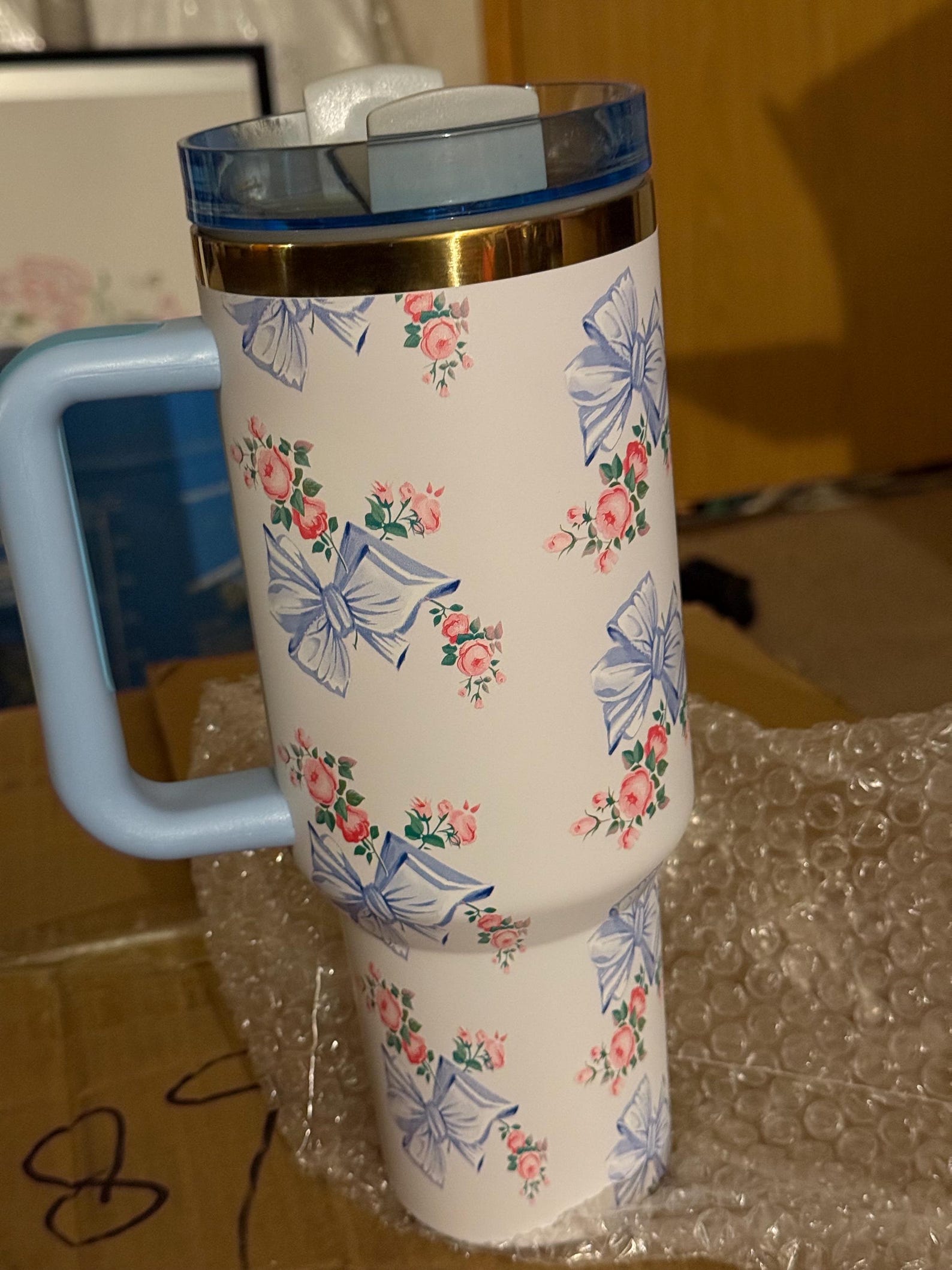 40 Oz Custom Loveshack Fancy Quencher Inspired Tumbler 40oz, H2O ...