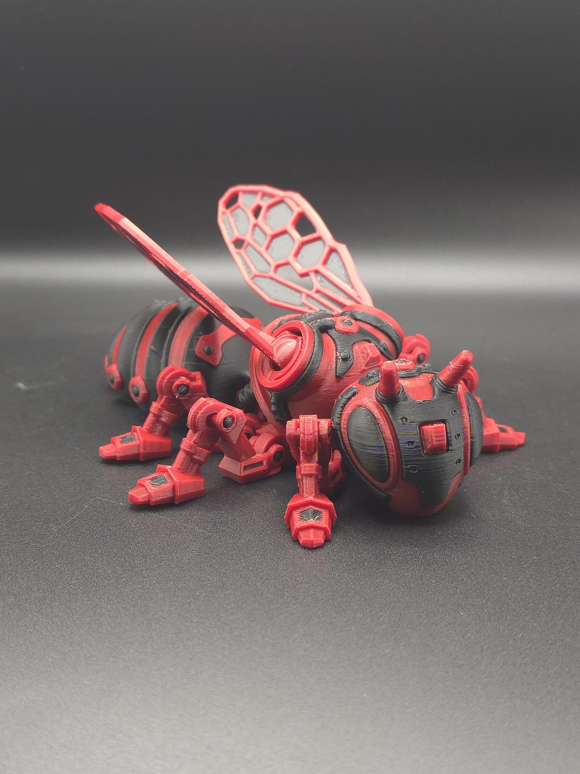 Multicolor Articulating Bee. 3D Printed. - Etsy