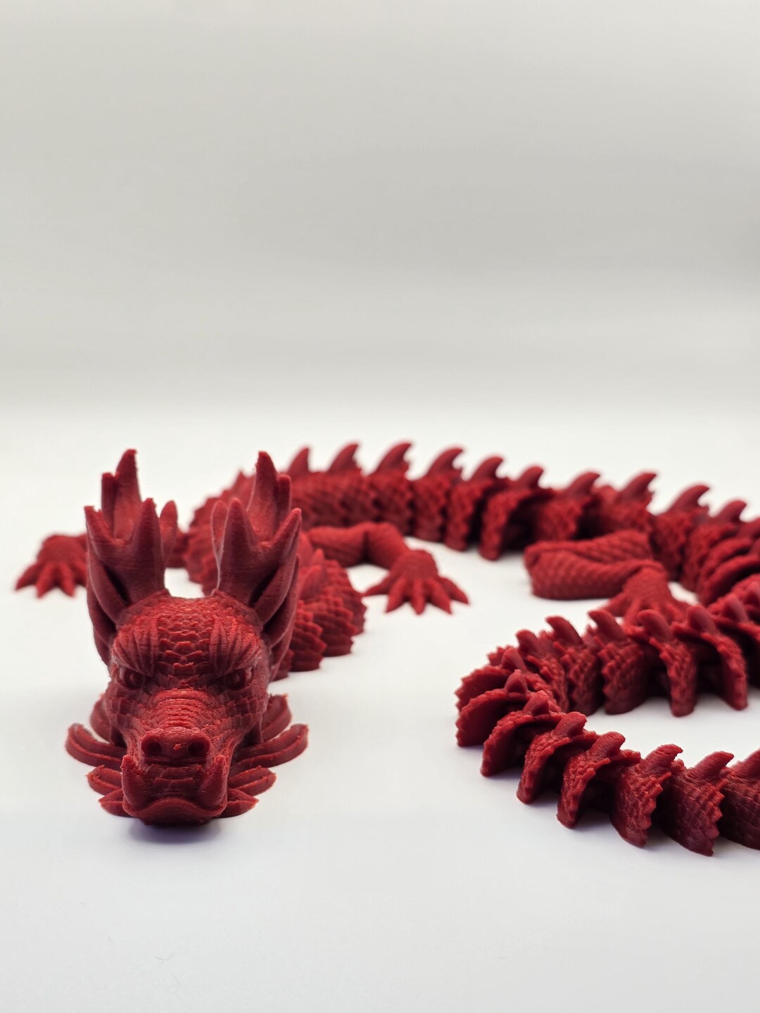 Two Foot Long Articulating Chinese Dragon - Etsy