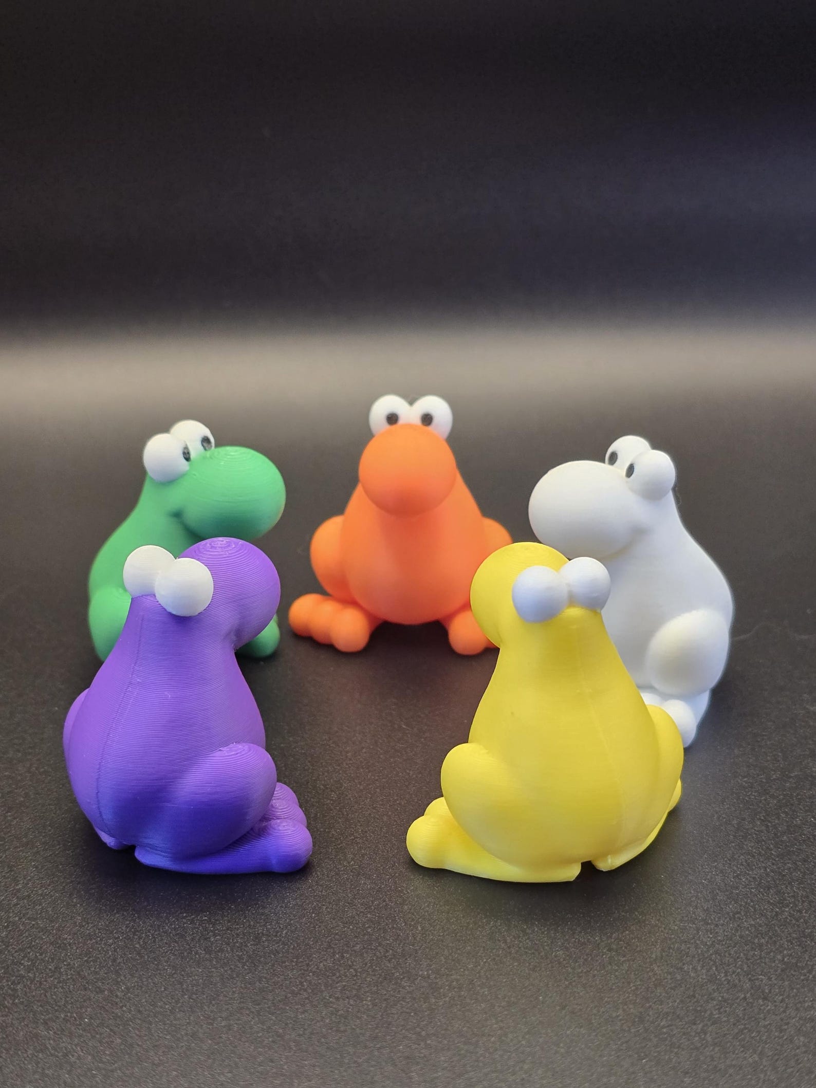 3D Printed Nerd Buddys. 5 Pack of Random Colors !! - Etsy