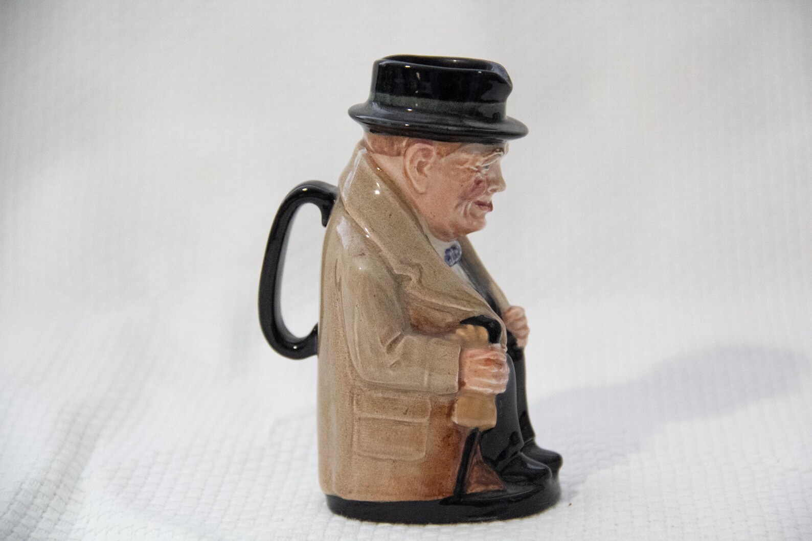 Vintage Royal Doulton Mini Toby Jug "winston Churchill" - Etsy
