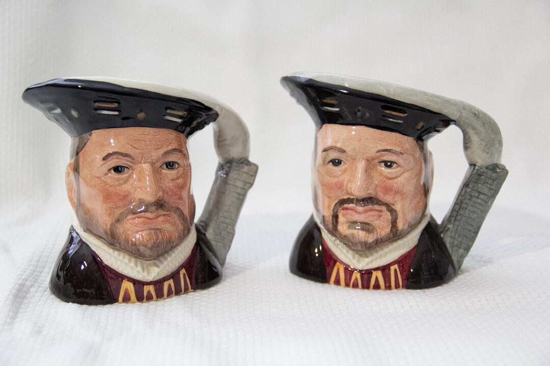 Vintage Royal Doulton Mini Toby Jug "henry Viii" - Etsy