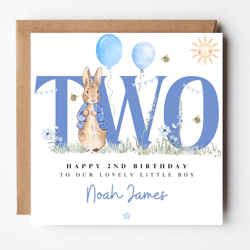 Son 2nd Christmas Card - Etsy UK