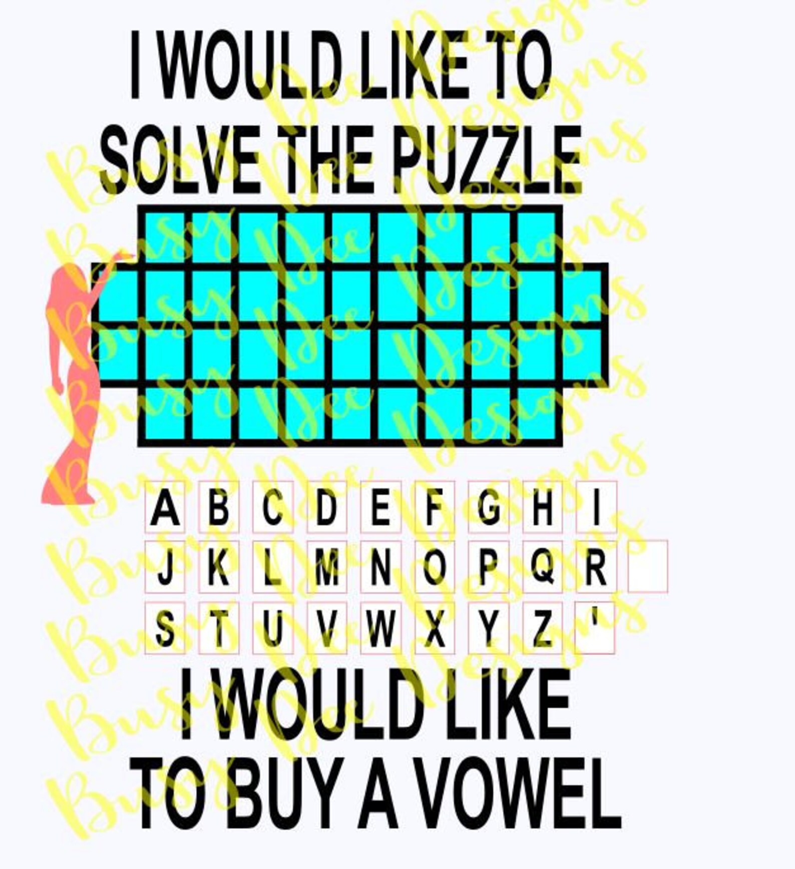 Word Game SVG You Customize With Any Words You Choose Digital Cut File ...