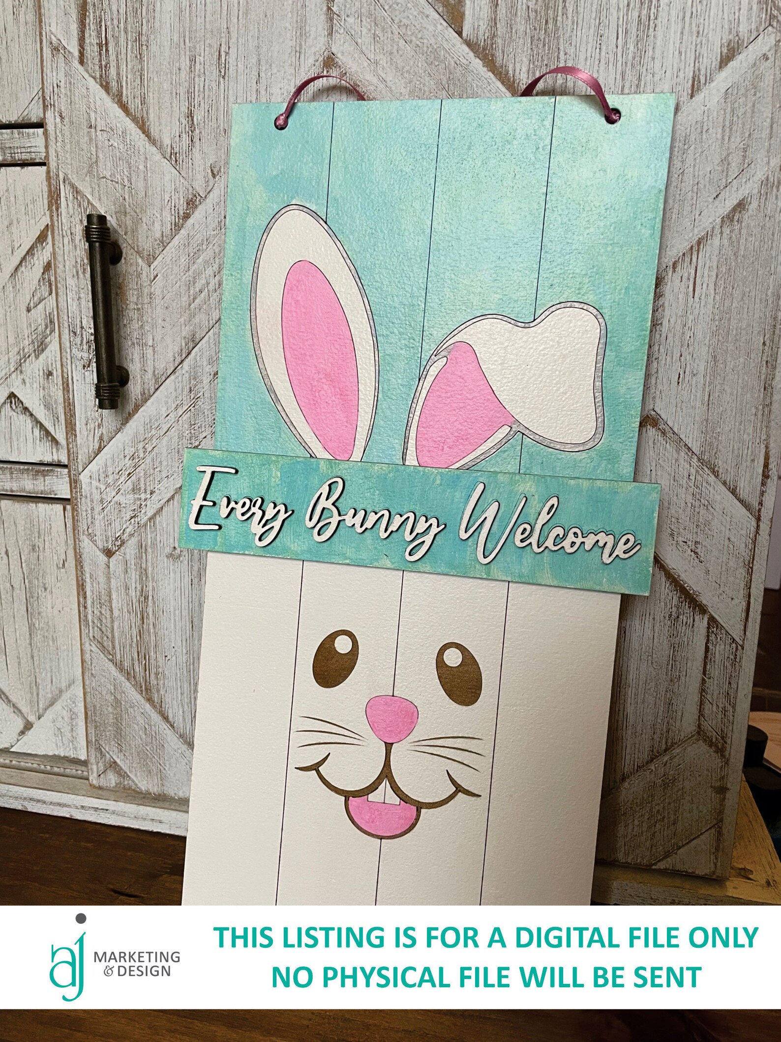 DIGITAL FILE Every Bunny Welcome Glowforge Laser Cut Svg - Etsy