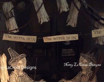 Witch banner | Etsy