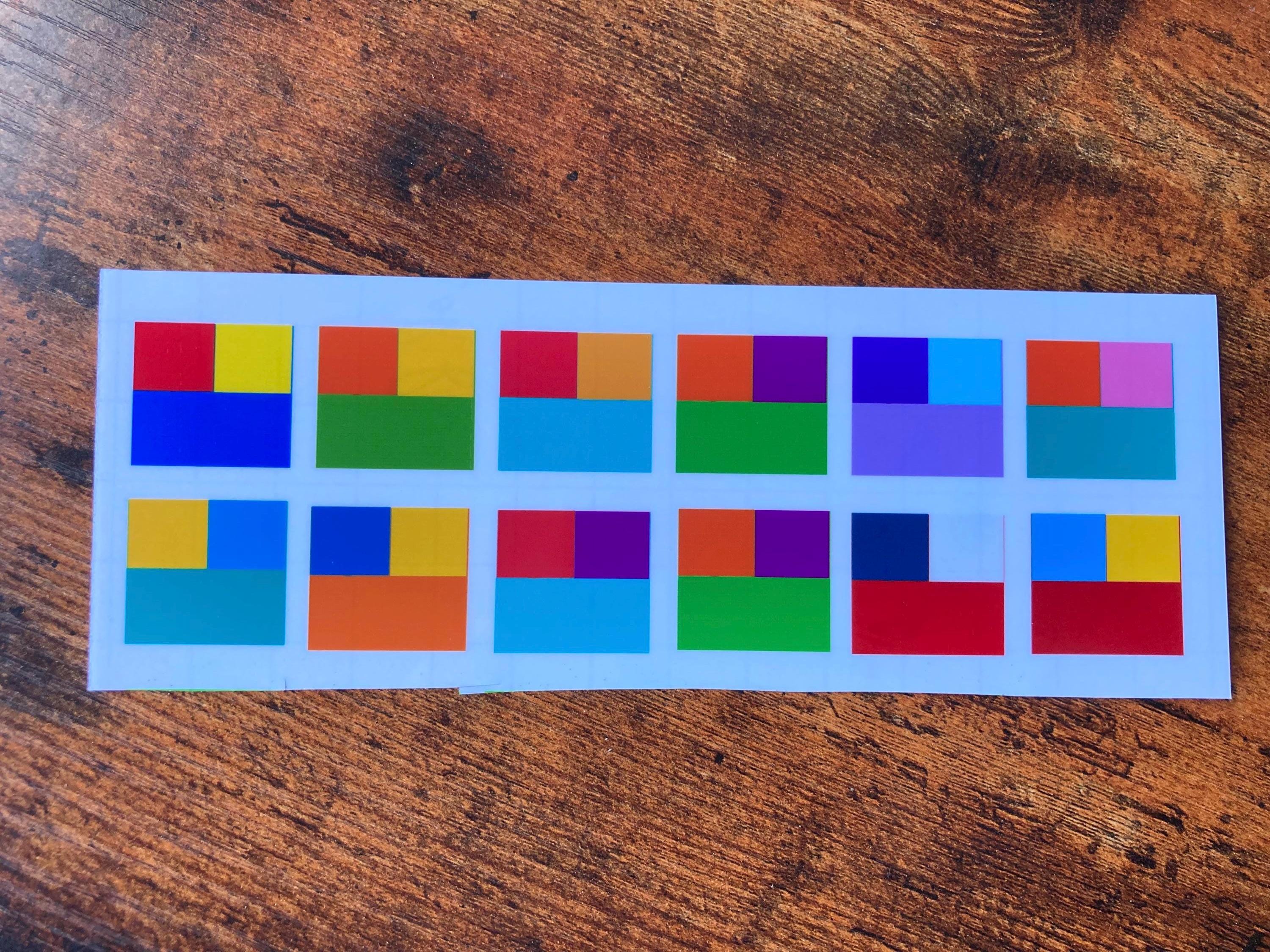 Custom Casio AE1200 3 Color Screen Filters (set of 6) - Etsy