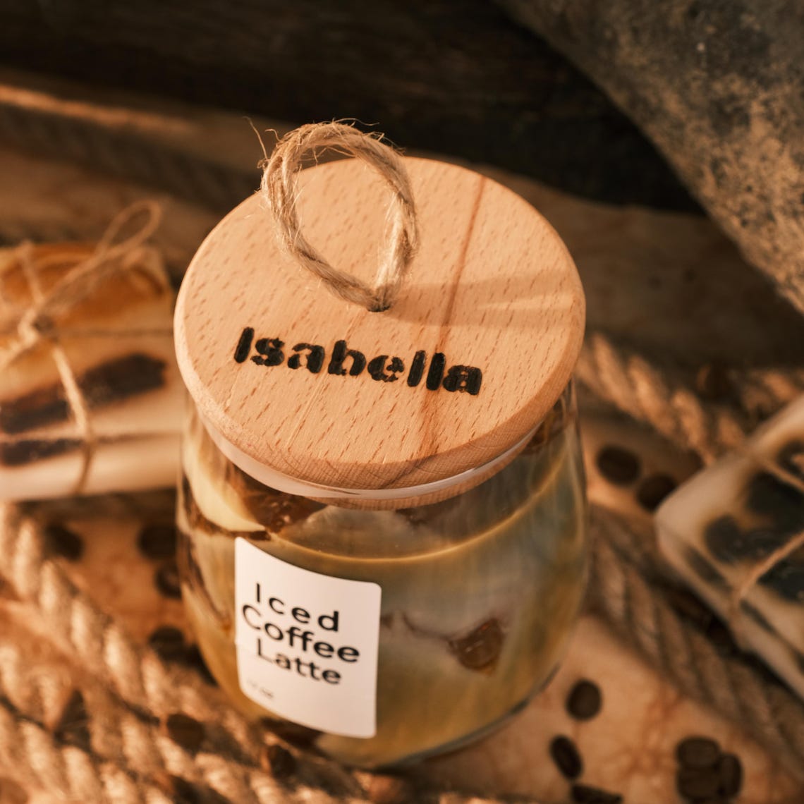 Iced Coffee Candle 17 Oz cold Brew Candle-iced Latte Candle-creamy ...