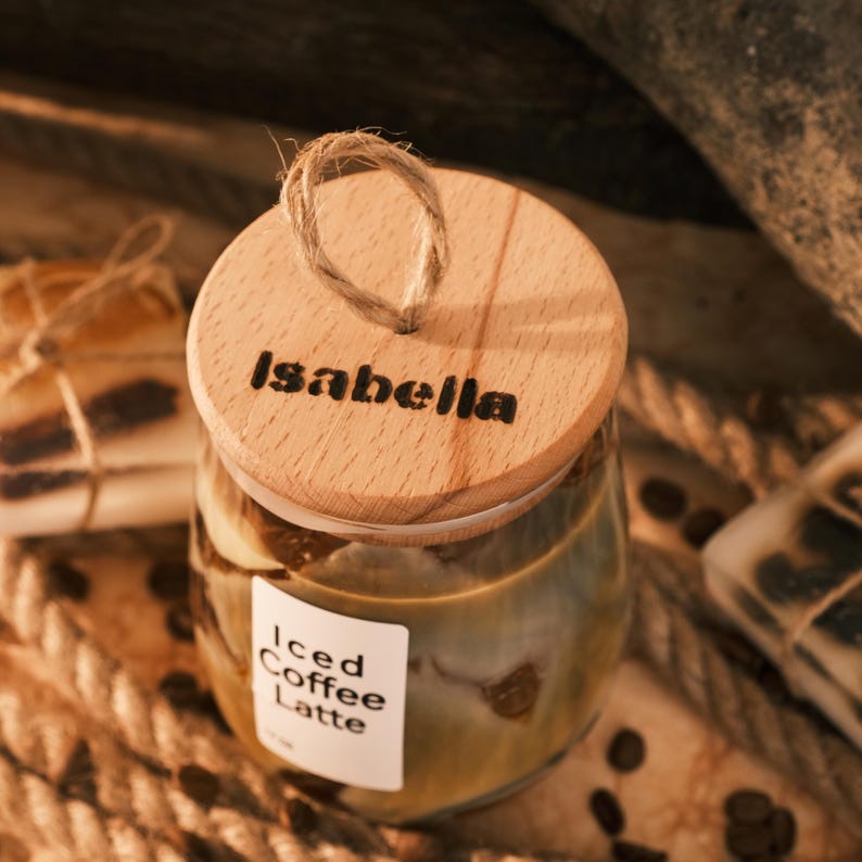 Iced Coffee Candle 17 Oz cold Brew Candle-iced Latte Candle-creamy ...