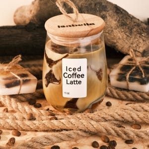 Iced Coffee Candle 17 Oz cold Brew Candle-iced Latte Candle-creamy ...