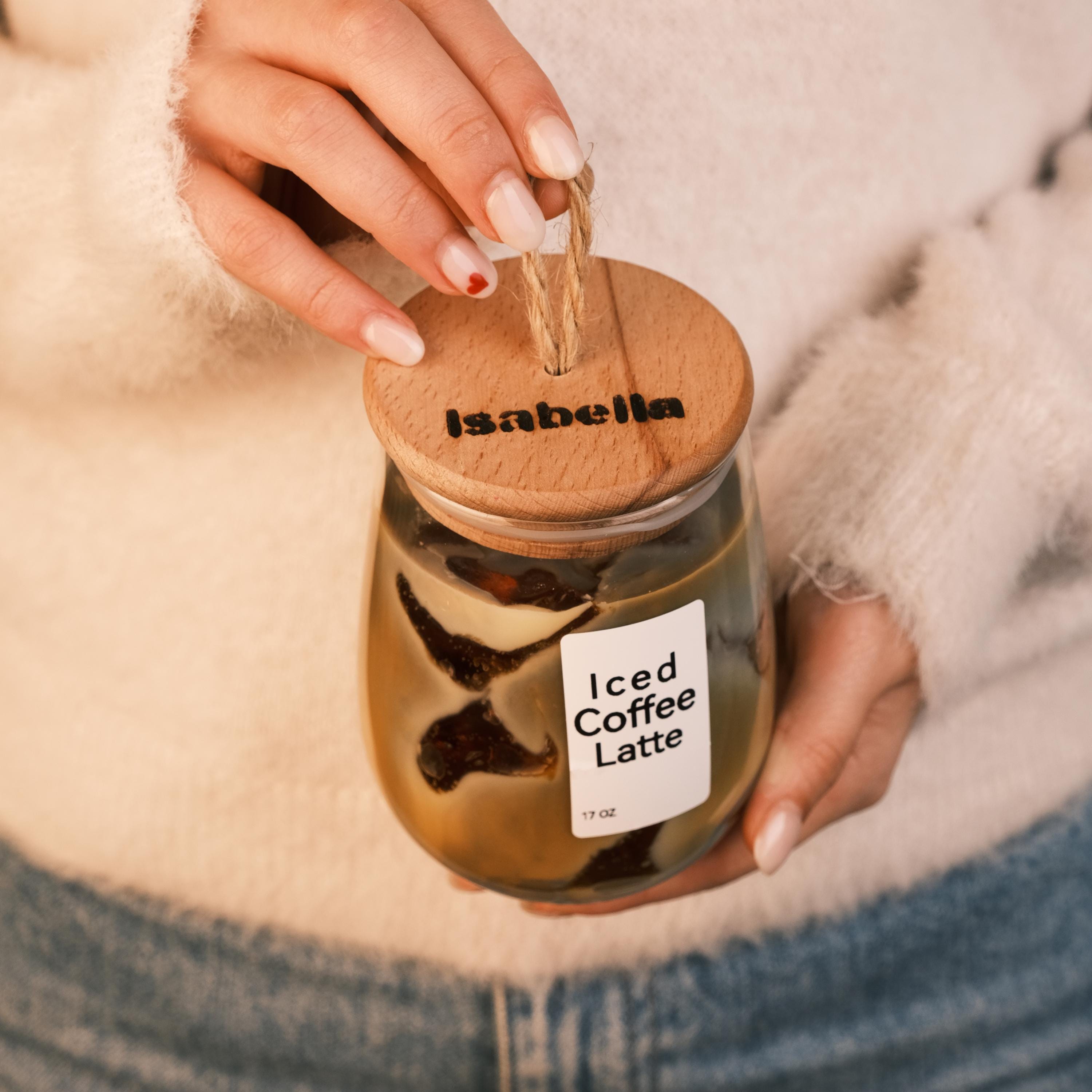 Iced Coffee Candle 17 Oz cold Brew Candle-iced Latte Candle-creamy ...