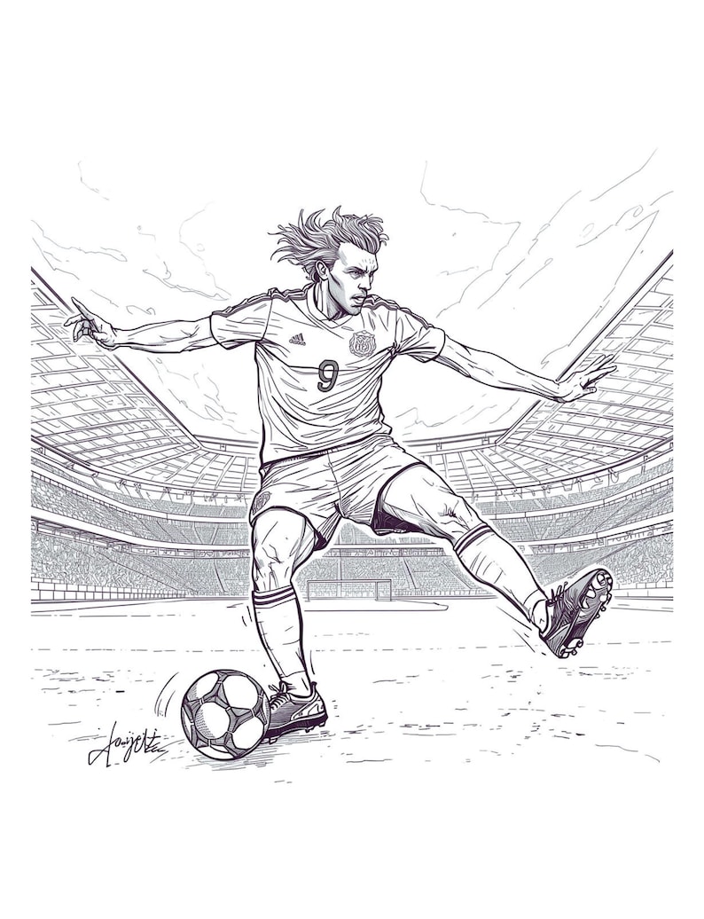 Get Ready for Soccer 2026!!! the COLORING BOOK! - Etsy UK