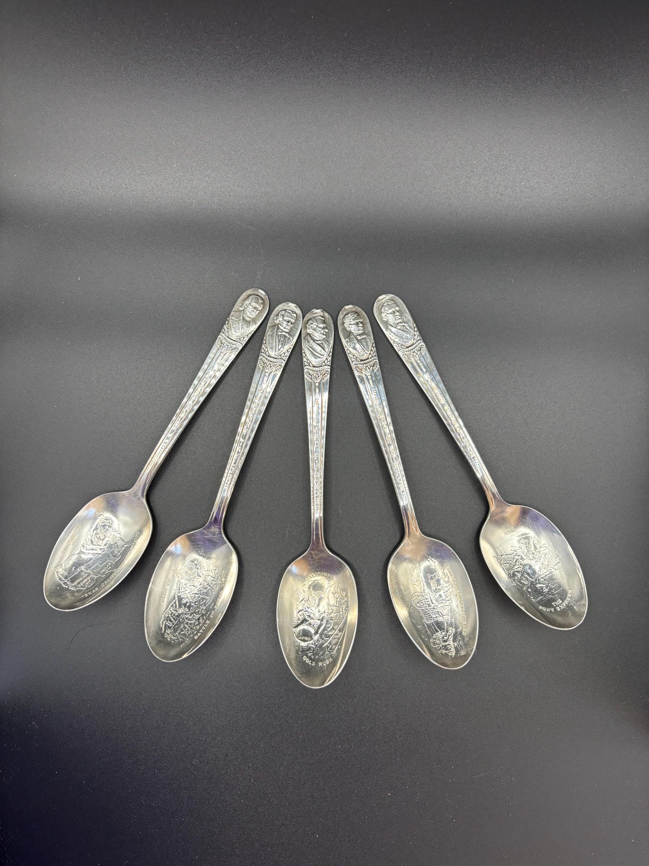 Presidential Spoons by William Rogers - Etsy