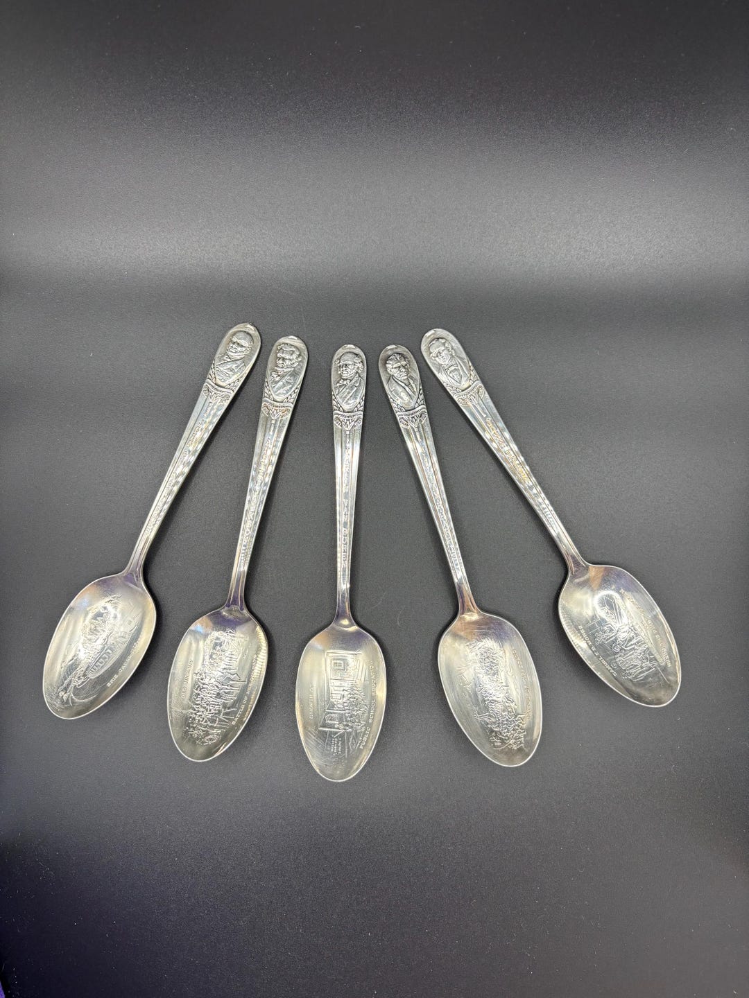 Presidential Spoons by William Rogers - Etsy