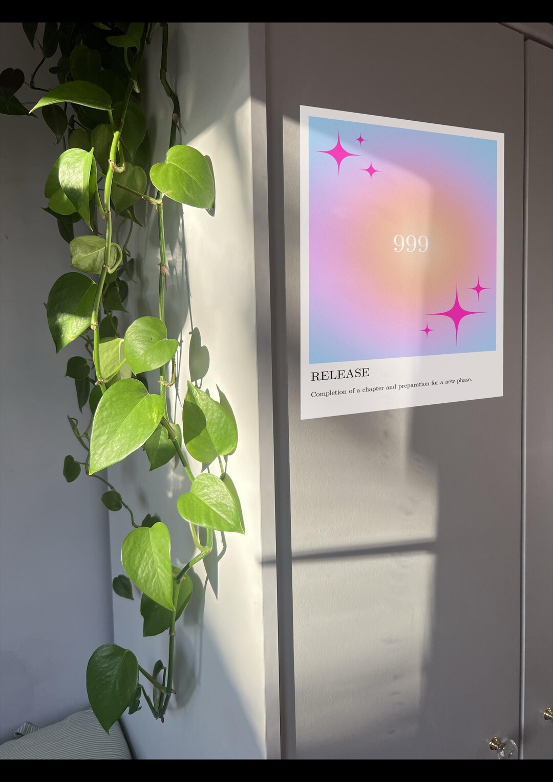 Angel Number 999 Digital Poster - Etsy