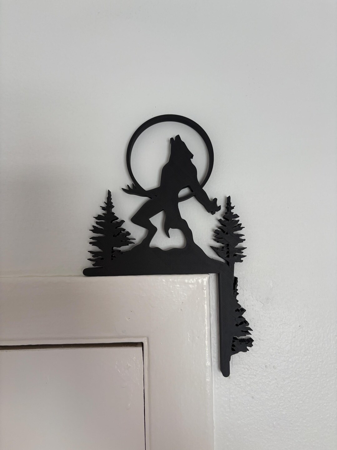Halloween Werewolf Door Topper: Rustic Home Decor - Etsy