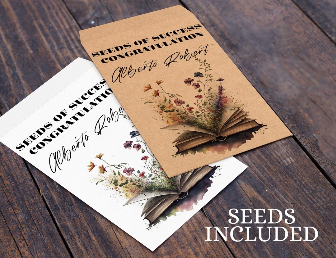Class of 2025 Graduation Seed Packets/personalized Graduation ...