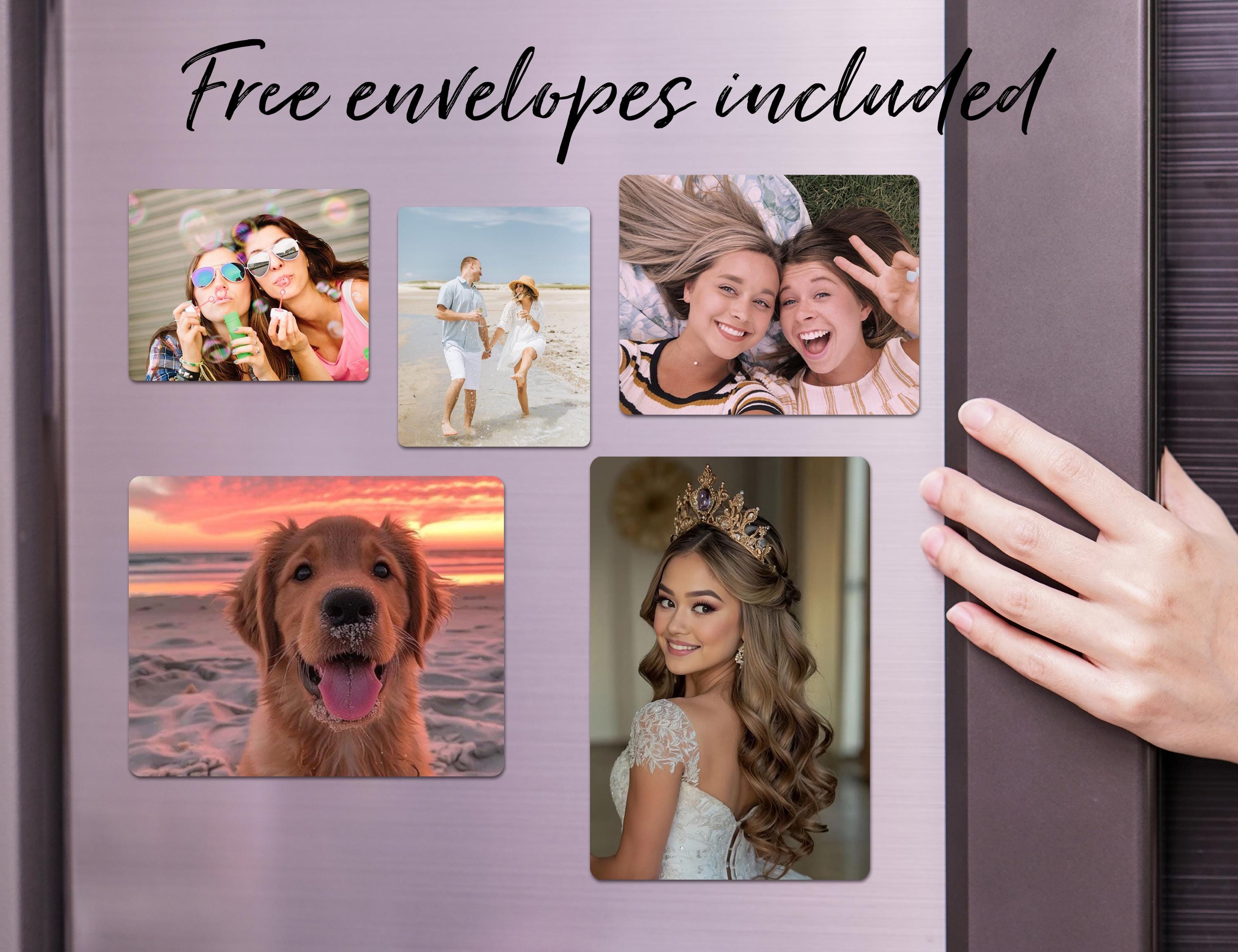 Custom Photo Magnet for Fridge, Personalized Photo Magnets, Pet Picture ...