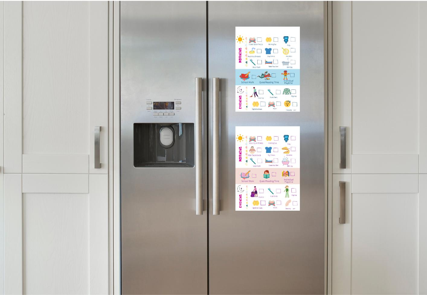 Islamic Daily Routine Chart for Kids | Routine Checklist | Morning to ...