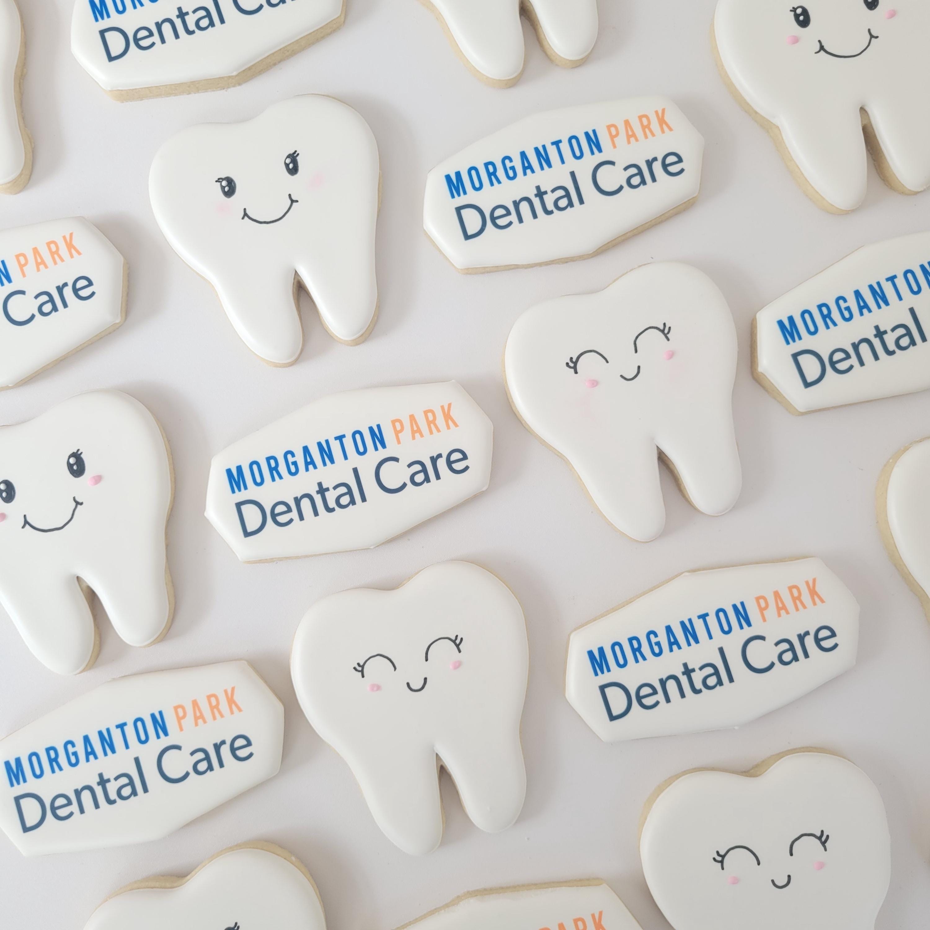 Logo Sugar Cookies Custom Printed Corporate Cookies Branding for Small ...