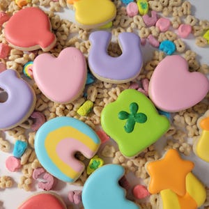 Lucky Charms Sugar Cookies. St. Patrick's Day Cookies - Etsy