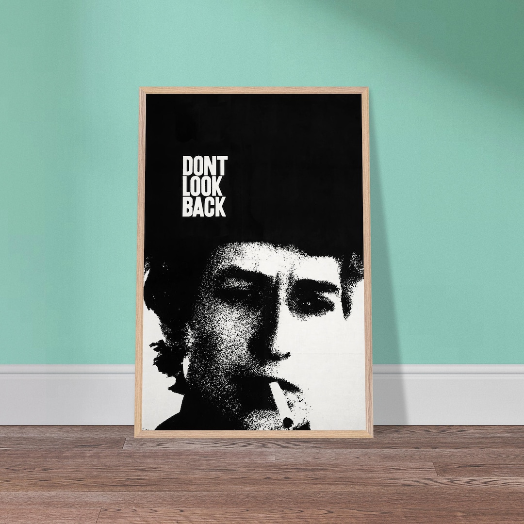 Bob Dylan 'dont Look Back' Poster | 1967 Documentary Art | Vintage High ...