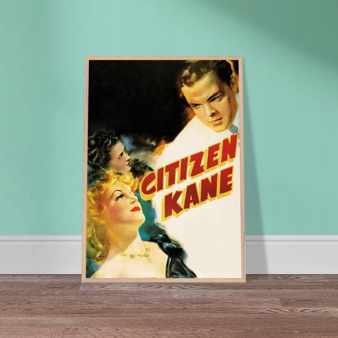 Classic Citizen Kane Movie Poster - Timeless Cinema Art - Matte Finish ...