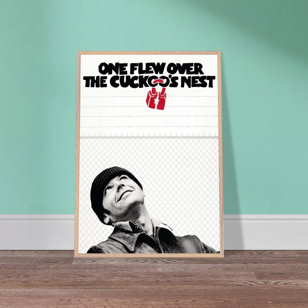 One Flew Over the Cuckoo's Nest Poster - Classic Matte Print - Iconic ...